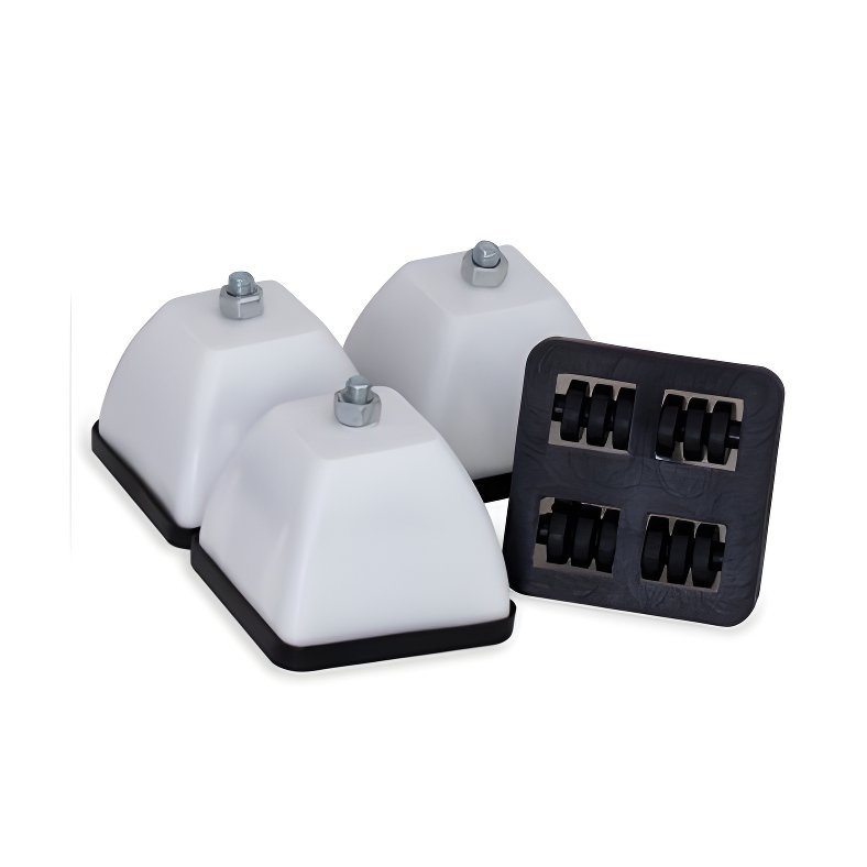 PL Decor - cod: 182 - Kit com 4 Pés para Fogão Branco