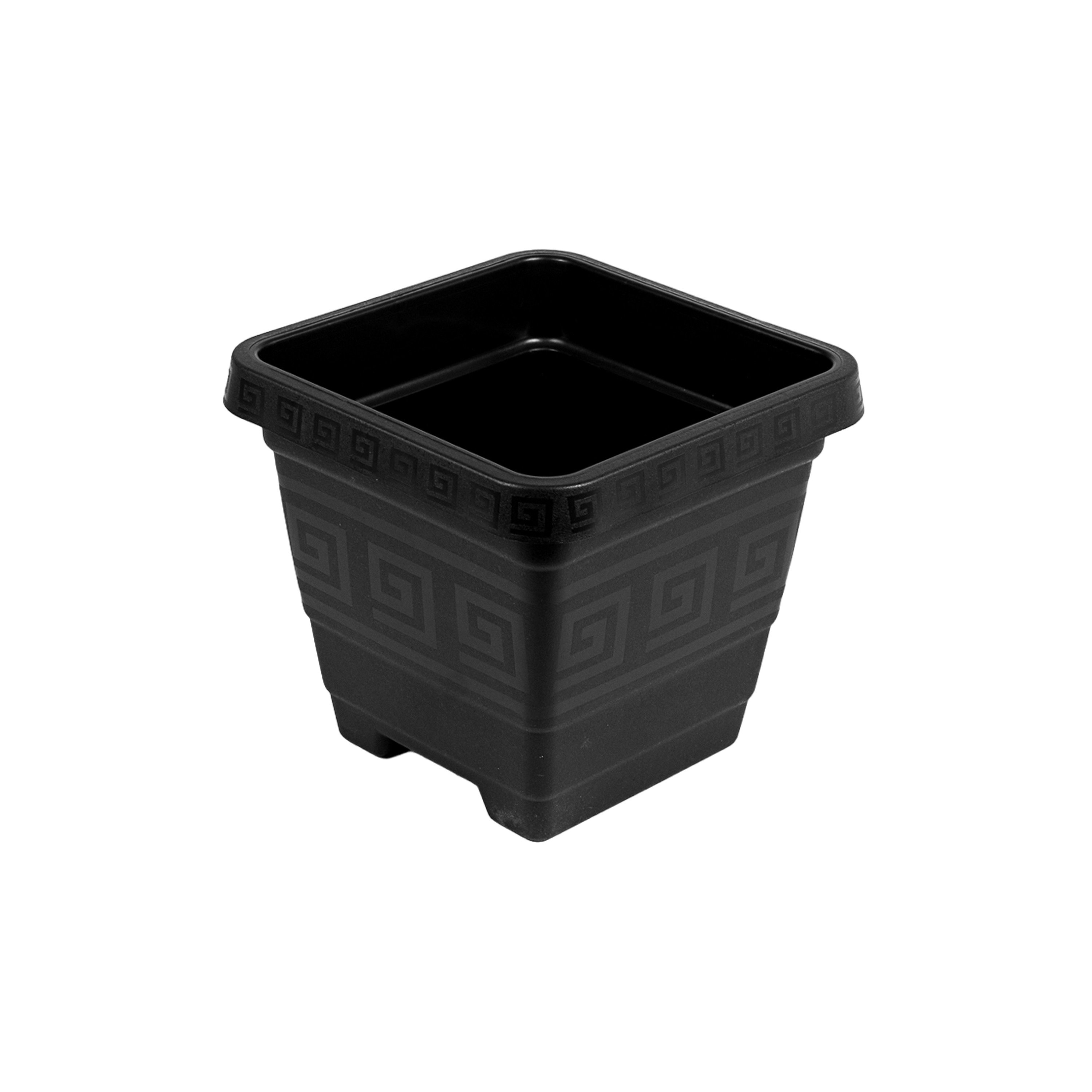 PL Decor - cod: 029 - Vaso Quadrado de Plástico 18 Litros Grande