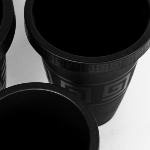 PL Decor - cod: 034 - Kit Pmg Vaso Grego Redondo